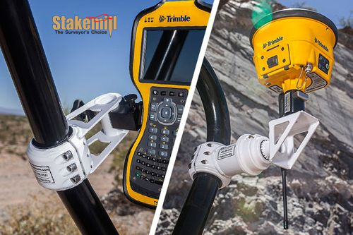 UTV USA Survey GPS Mount Package for Round Tube Cage UTV ATV Survey GPS ...