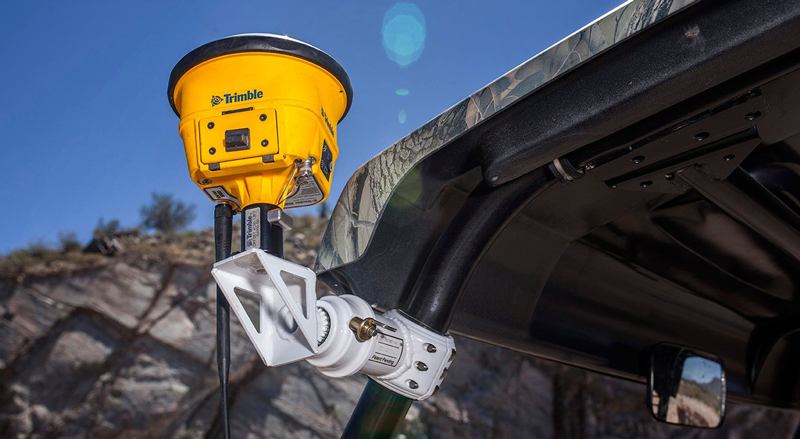 UTV USA Survey GPS Mount Package for Round Tube Cage UTV ATV Survey GPS ...