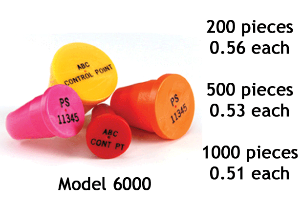 Permamark Survey Markers for Rebar : Stakemill, Survey Wood Stakes and ...